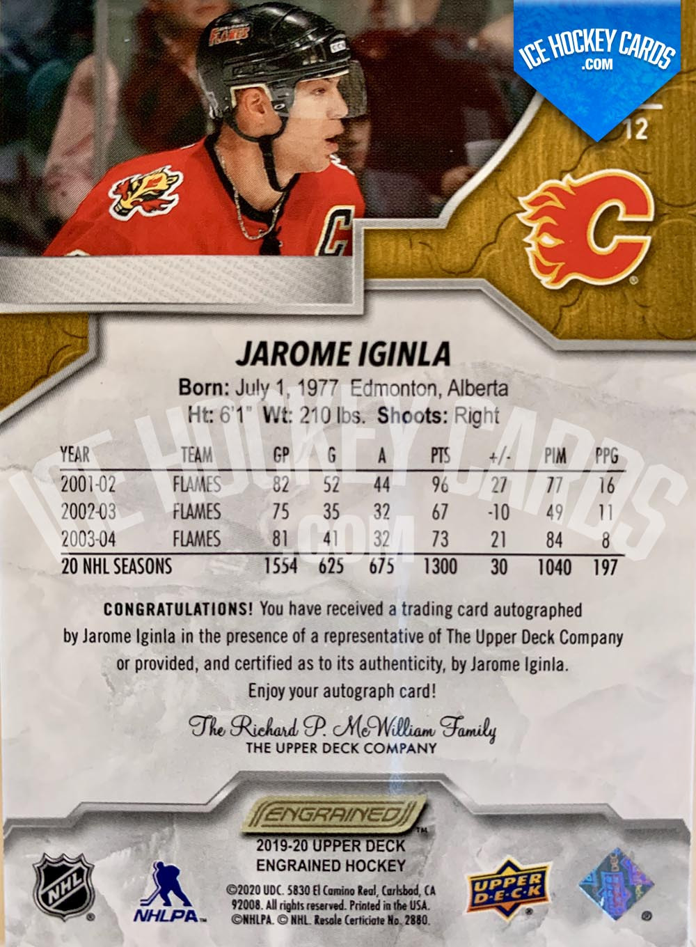 Legends & Hall of Famers - IceHockeyCards.com