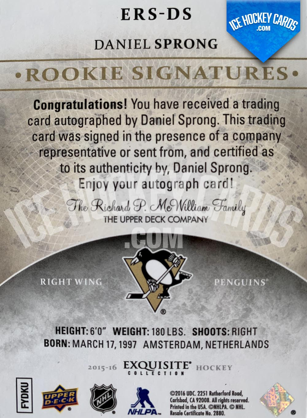 Best Ice Hockey Rookie RC Cards - IceHockeyCards.com