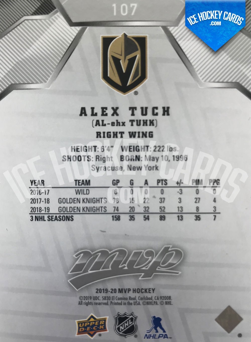 Alex Tuch - IceHockeyCards.com