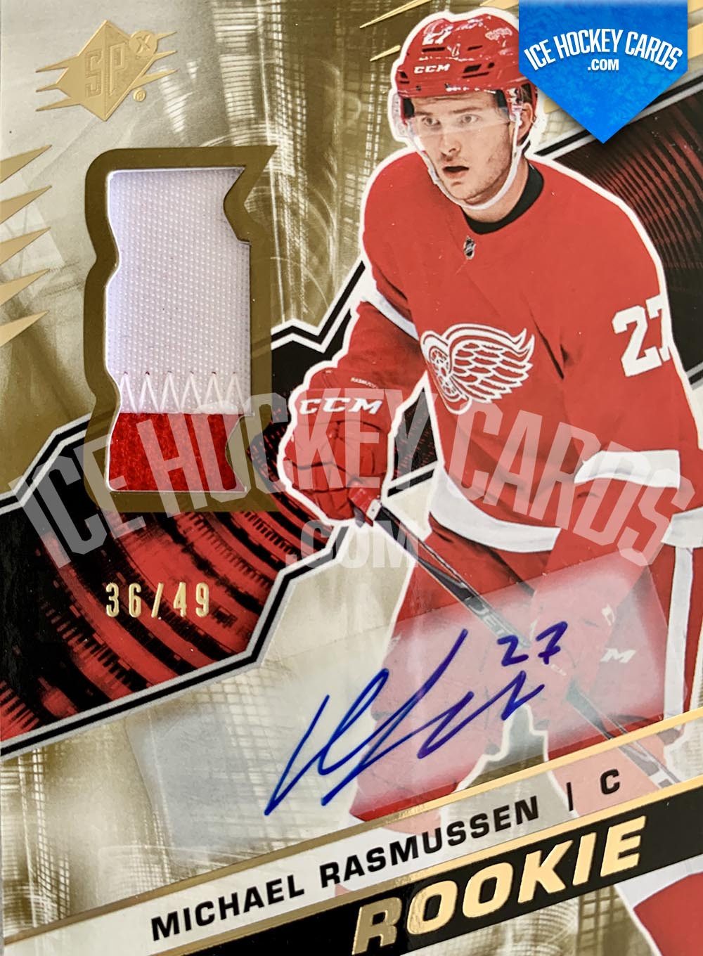 Patch & Material Cards - IceHockeyCards.com