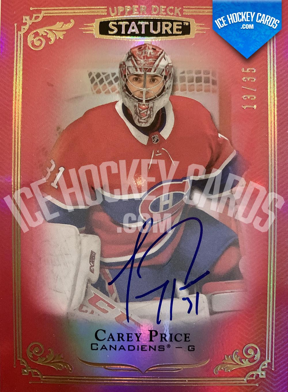 Carey Price - IceHockeyCards.com