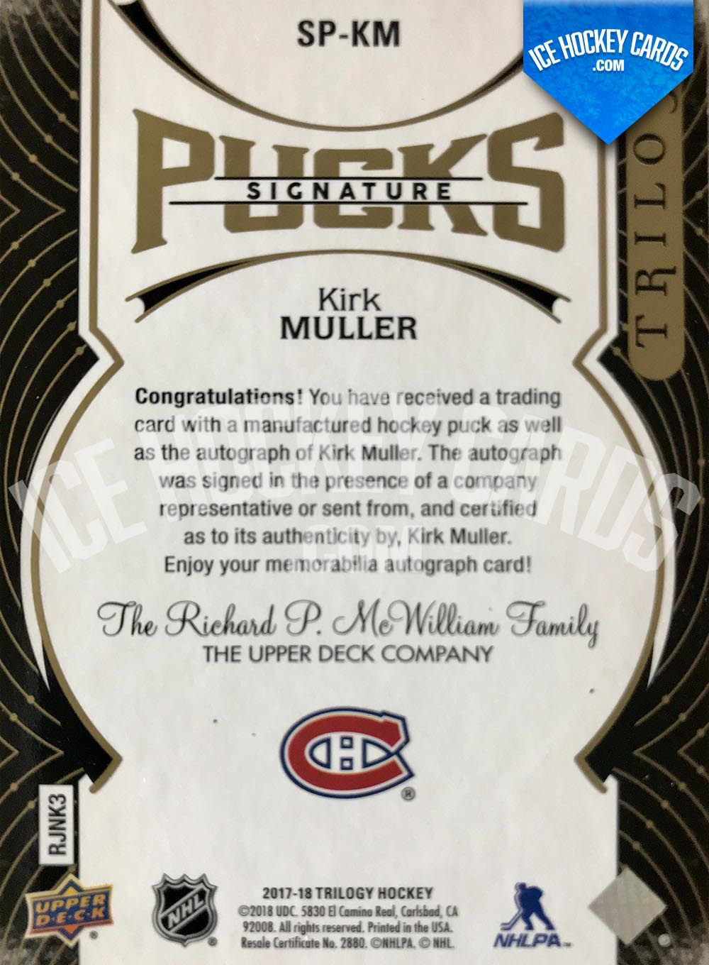 Montreal Canadiens - IceHockeyCards.com